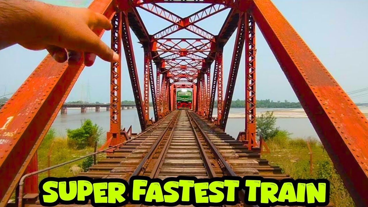 Super Fastest train of Pakistan Railways | Adventure trainphotography # ...