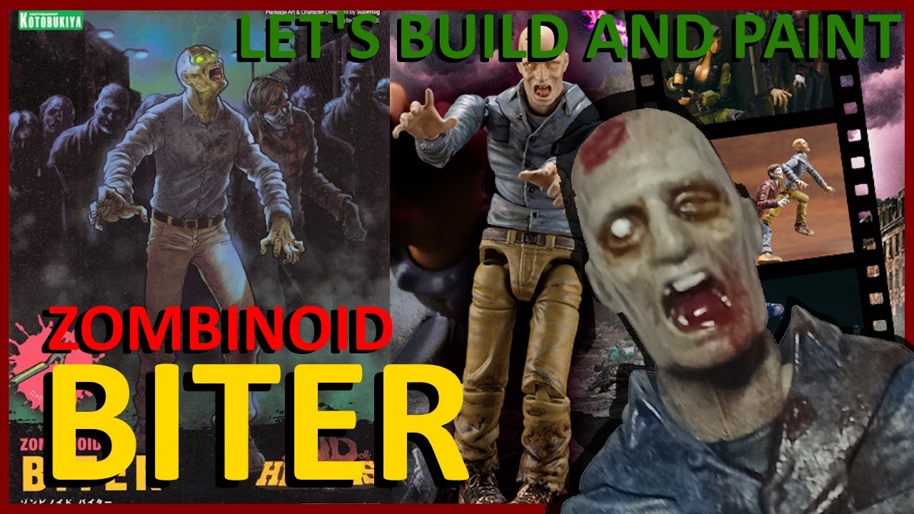 Let's RAISE THE DEAD: Zombinoid Biter from Kotobukiya - YouTube