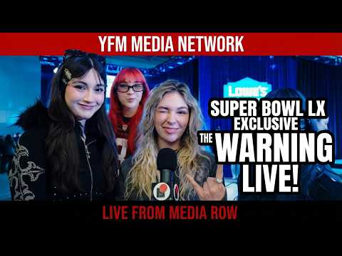 The Warning Exclusive Interview at Super Bowl LX | “Love To Be Loved” + Madden 26 Feature