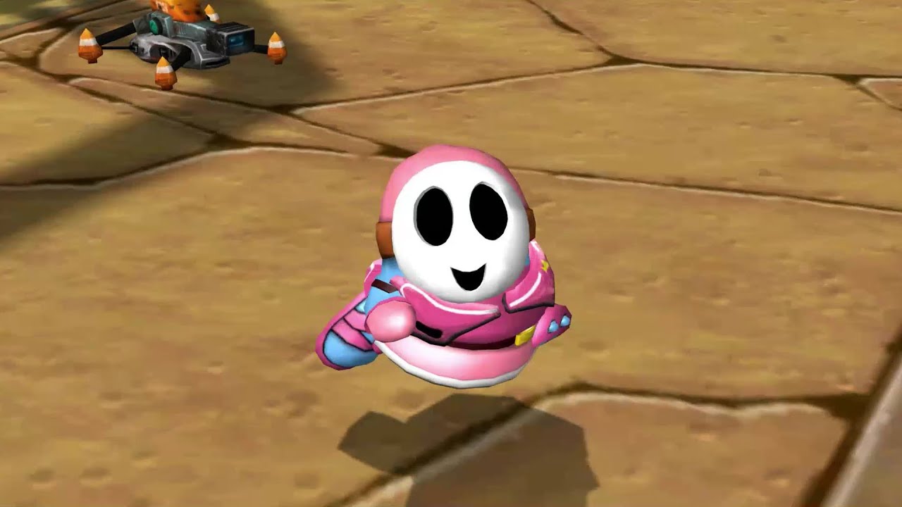 Mario Strikers Charged - Shy Guy Skill Shot + Bomb = Success - YouTube