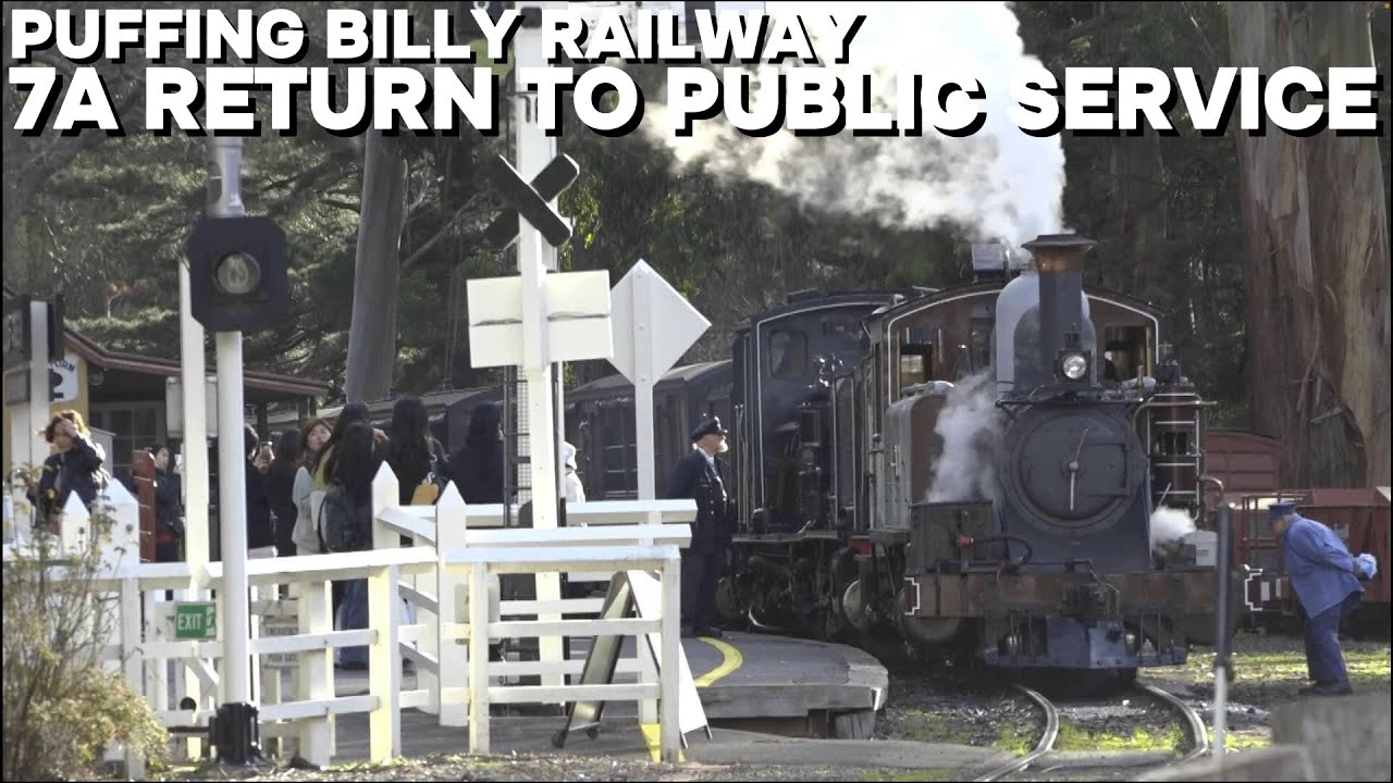 Unusual sights at the PBR | Puffing Billy Railway | 12A, NGG16/129, 7A ...