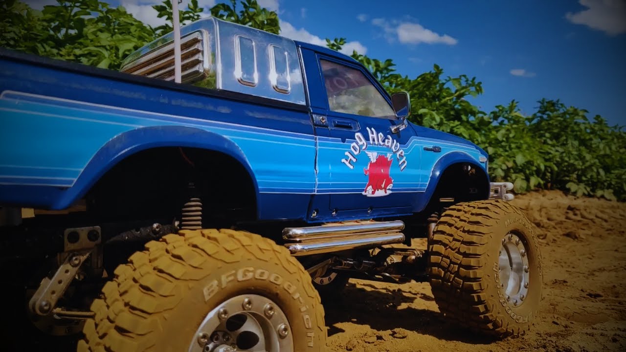 Tamiya Bruiser Clone - RC4WD Truescale Series Headlocks - YouTube