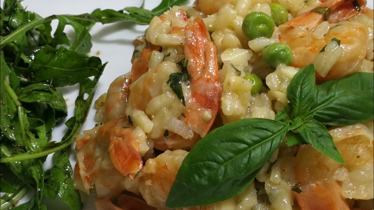 HOW TO COOK DELICIOUS ITALIAN SHRIMP RISOTTO - YouTube