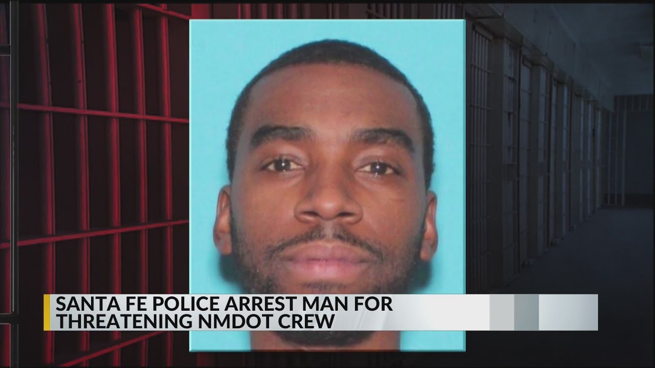 Santa Fe police arrest man accused of attacking NMDOT workers - YouTube