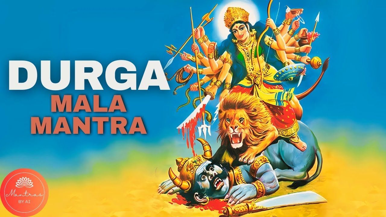 Durga Mala Mantra | Powerful Tantric Invocation of Maa Durga | English ...