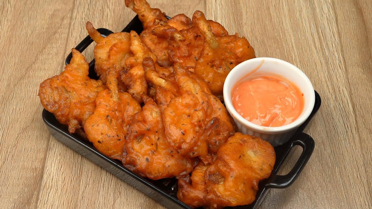 Mashroom Fry , tastiest crispiest , so addictive - YouTube