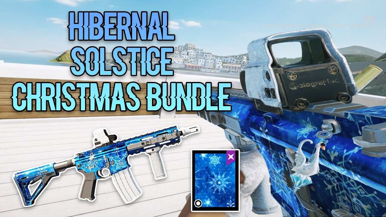 New CHRISTMAS 2021 Weapon Skin, Charm And Attachment Skin - Y6S4 High ...