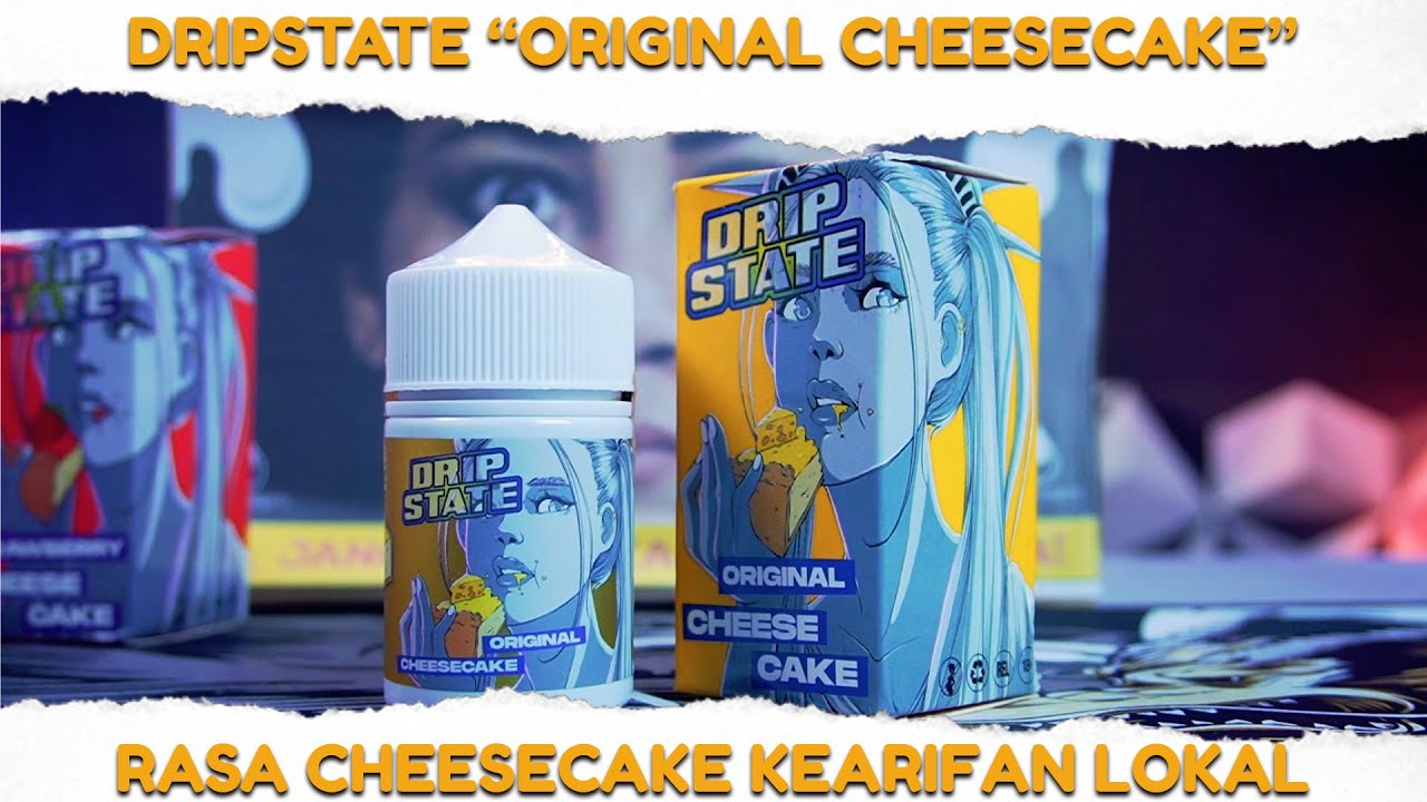 DRIPSTATE ORIGINAL CHEESECAKE | RASA CAKENYA INDONESIA BANGET - YouTube