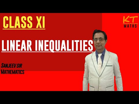 Linear Inequalities Class 10+1 - YouTube