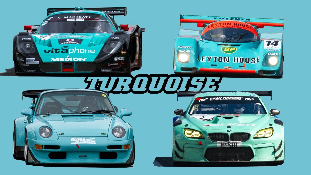 Turquoise race / roadcars | 993 GT2, Huracan, 962C, Leyton House, M6 ...
