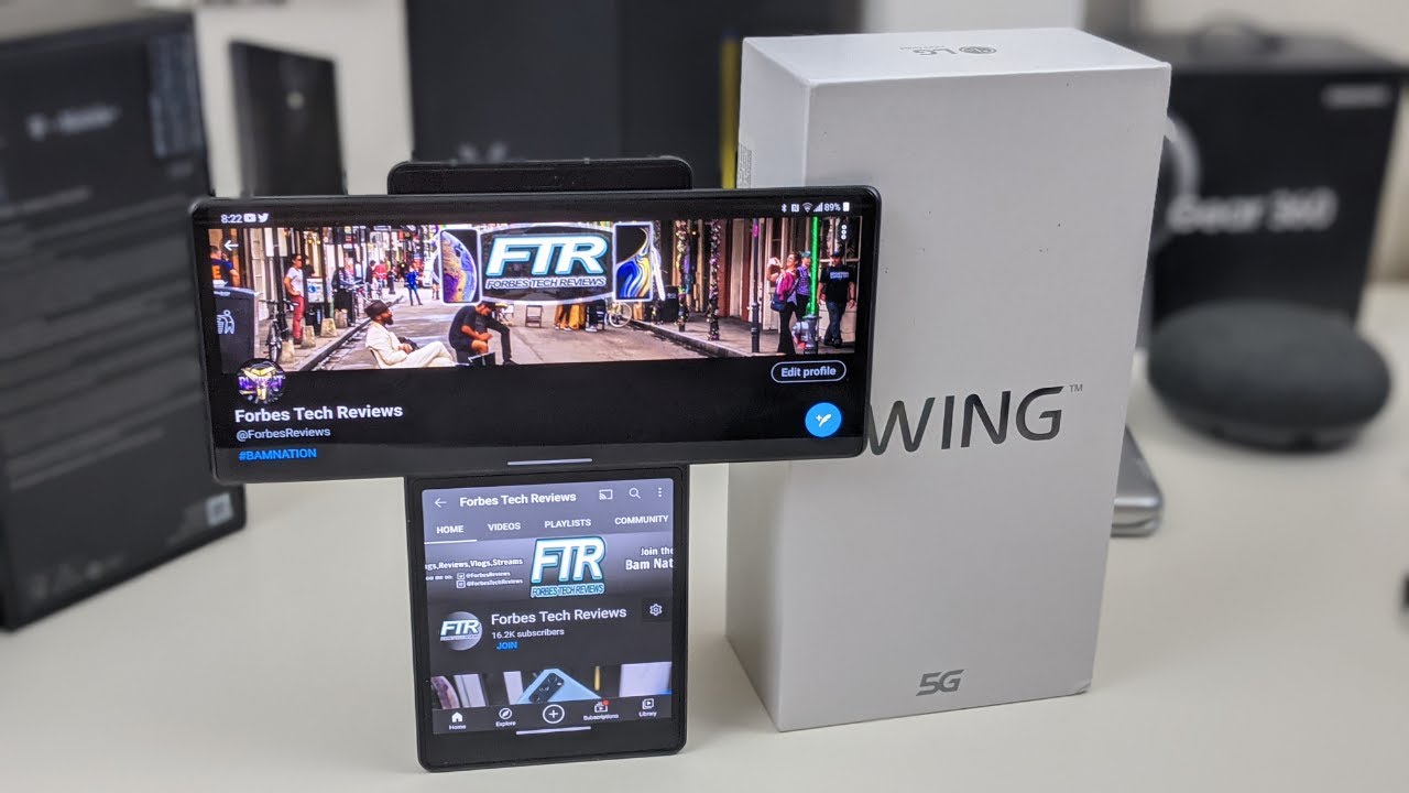 LG WING Aurora Grey Unboxing & First Impressions- Lets WING It - YouTube