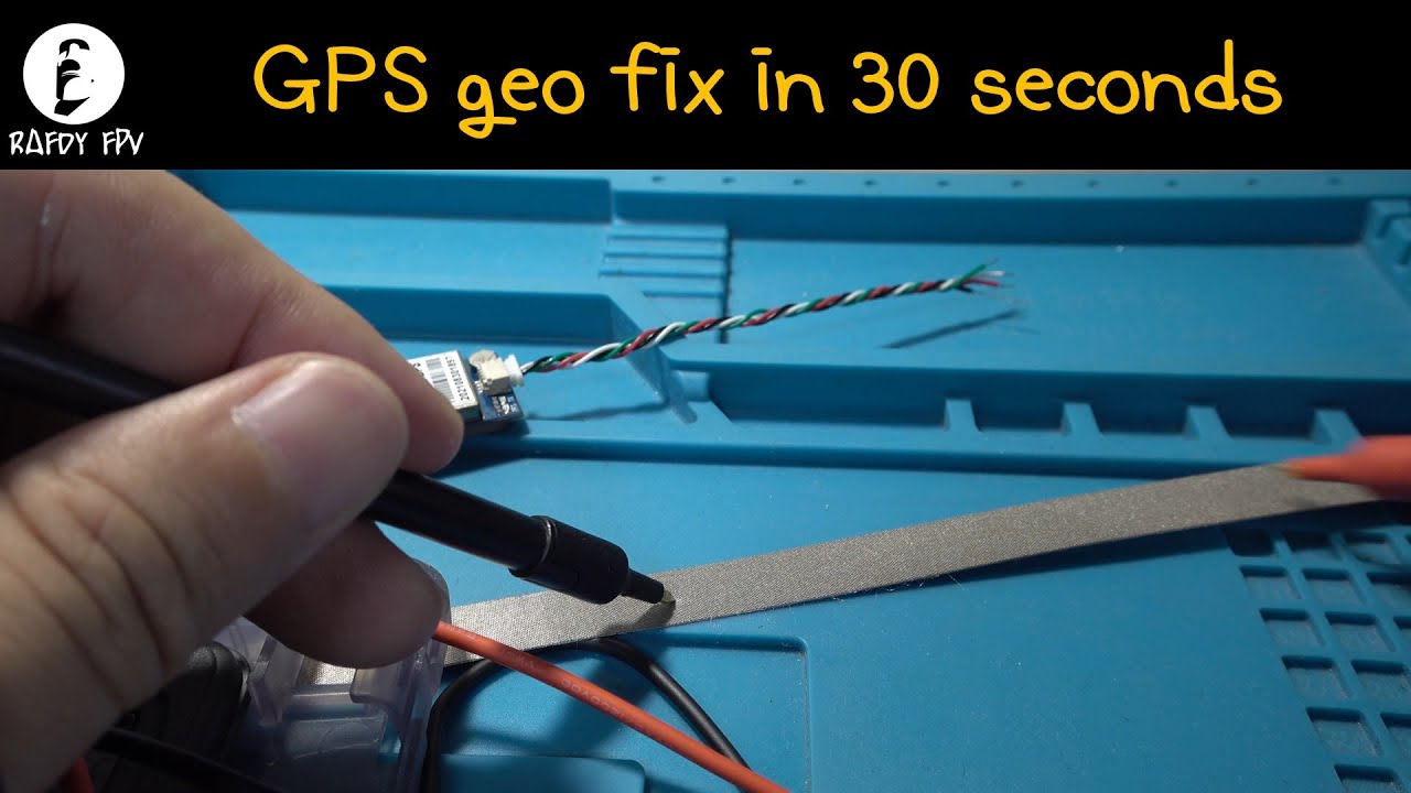 GPS geo fix in 30 seconds. You should look this if your custom quad is ...