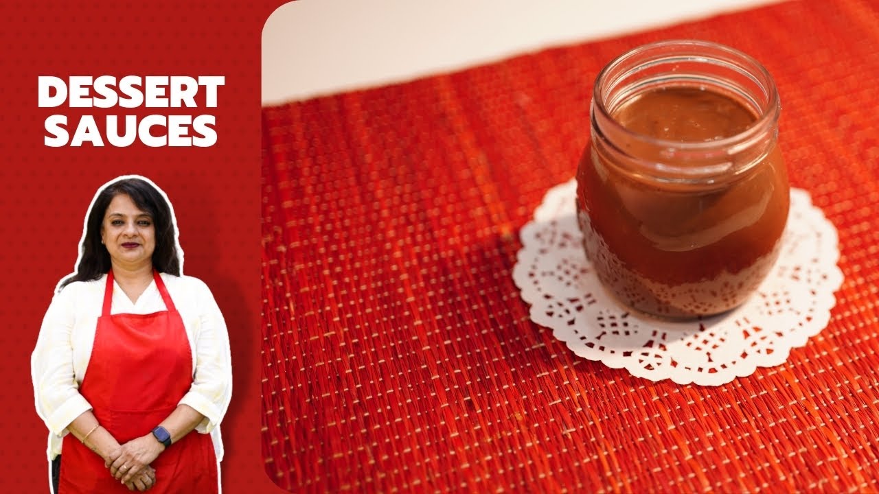 How to make Chocolate Sauce | Melba Sauce | Caramel Sauce | Chocolate ...