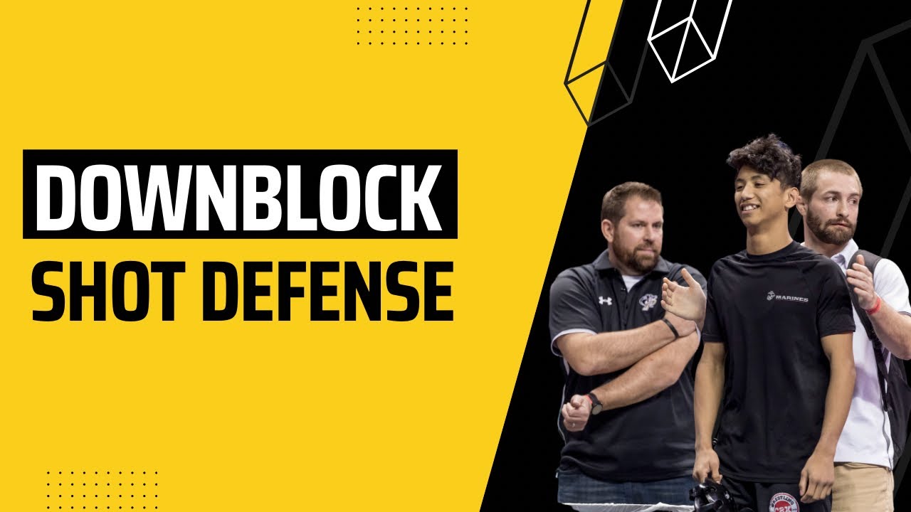 Down Blocking Shot Defense - YouTube