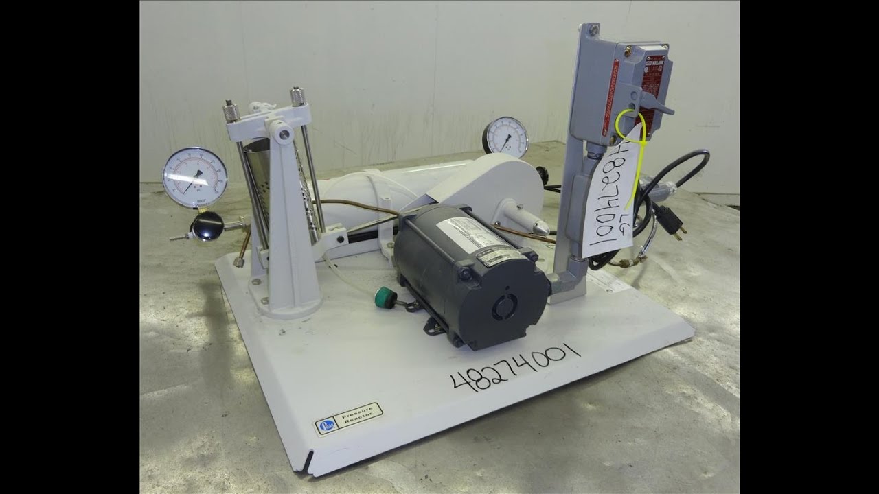 Parr Instrument Shaker Type Hydrogenation Apparatus, Model 3911 - Stock ...