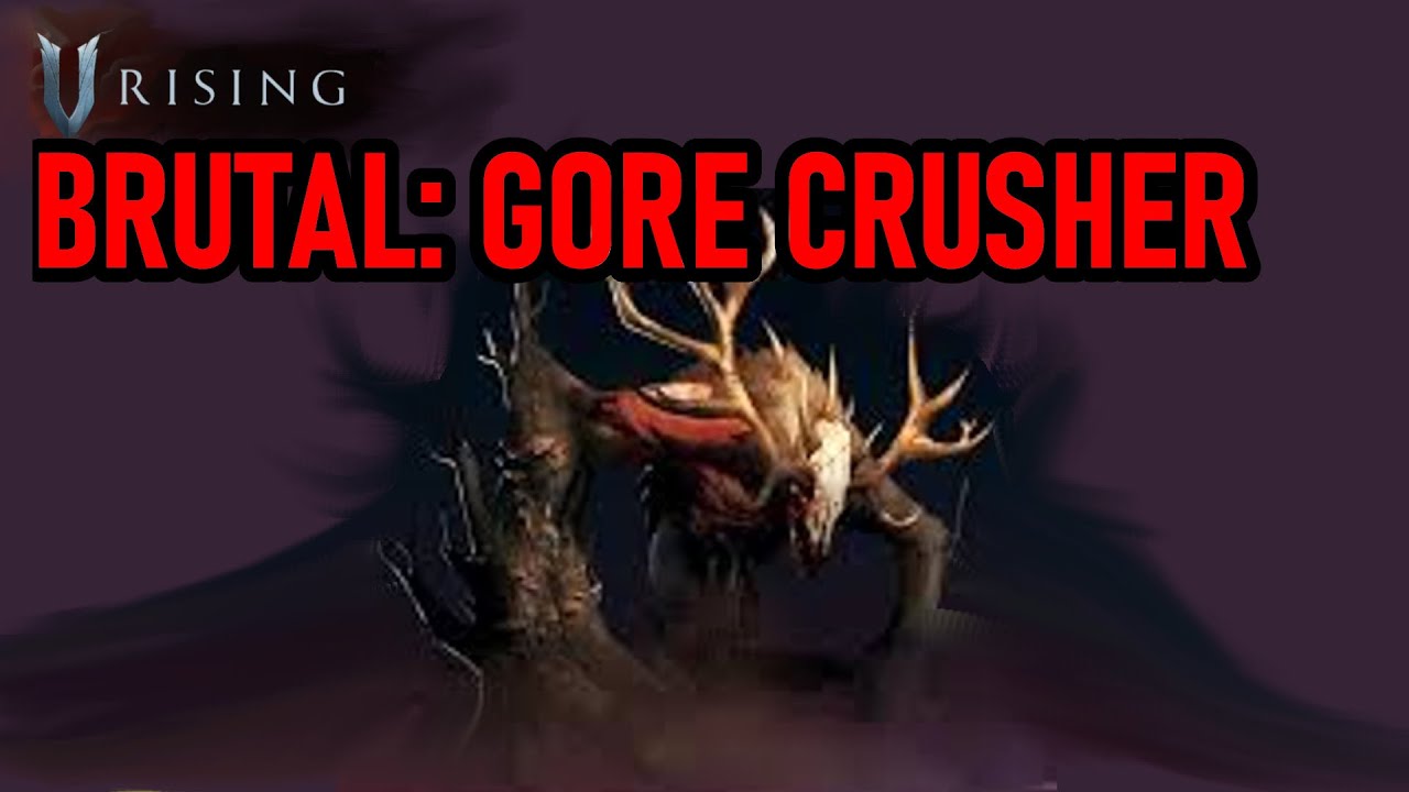 V Rising Brutal Gore Crusher TIps - YouTube
