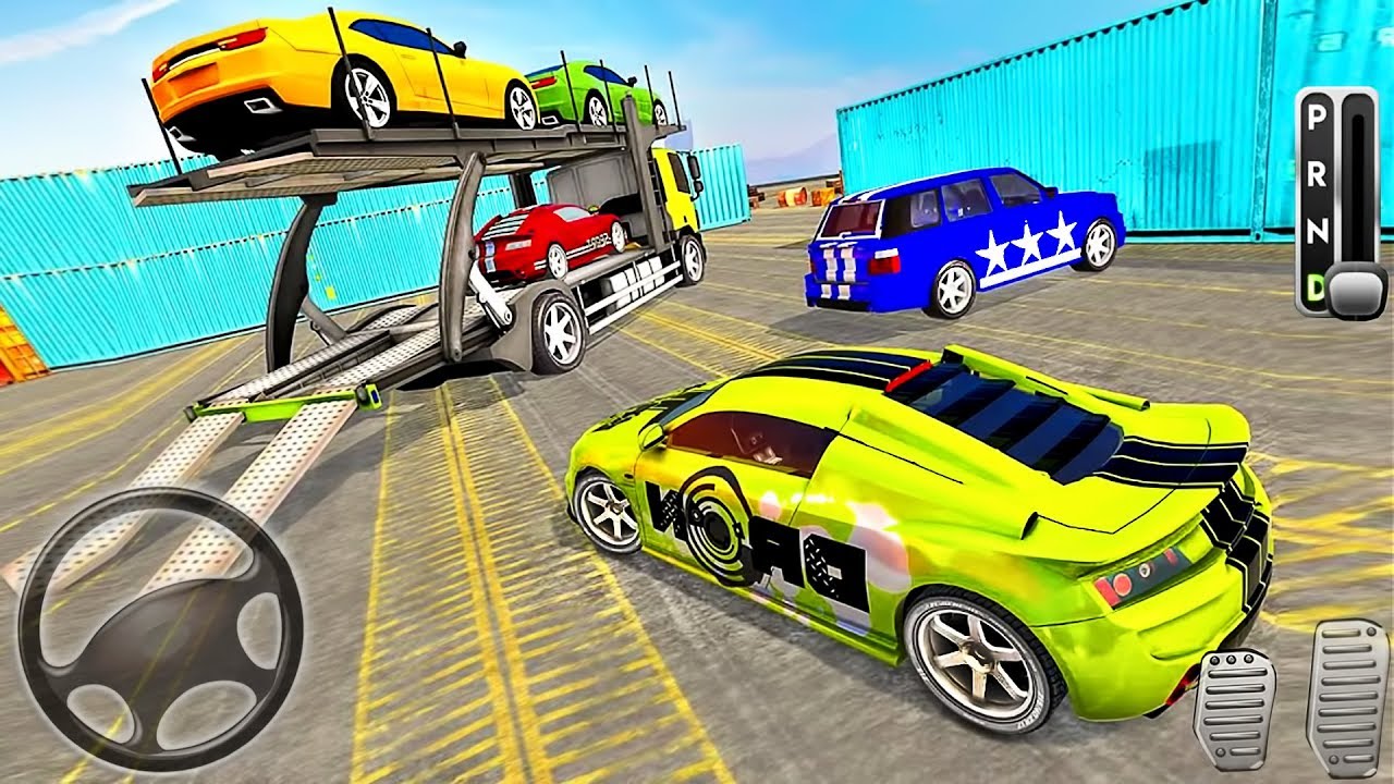 Real Car Transporter Truck 2019 - Transport 3D Vehicles Simulator ...