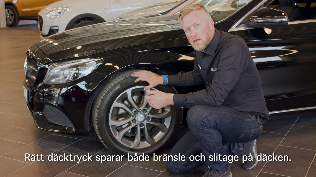 Kolla lufttrycket på bilen | däcktryck | rätt lufttryck bildäck - YouTube