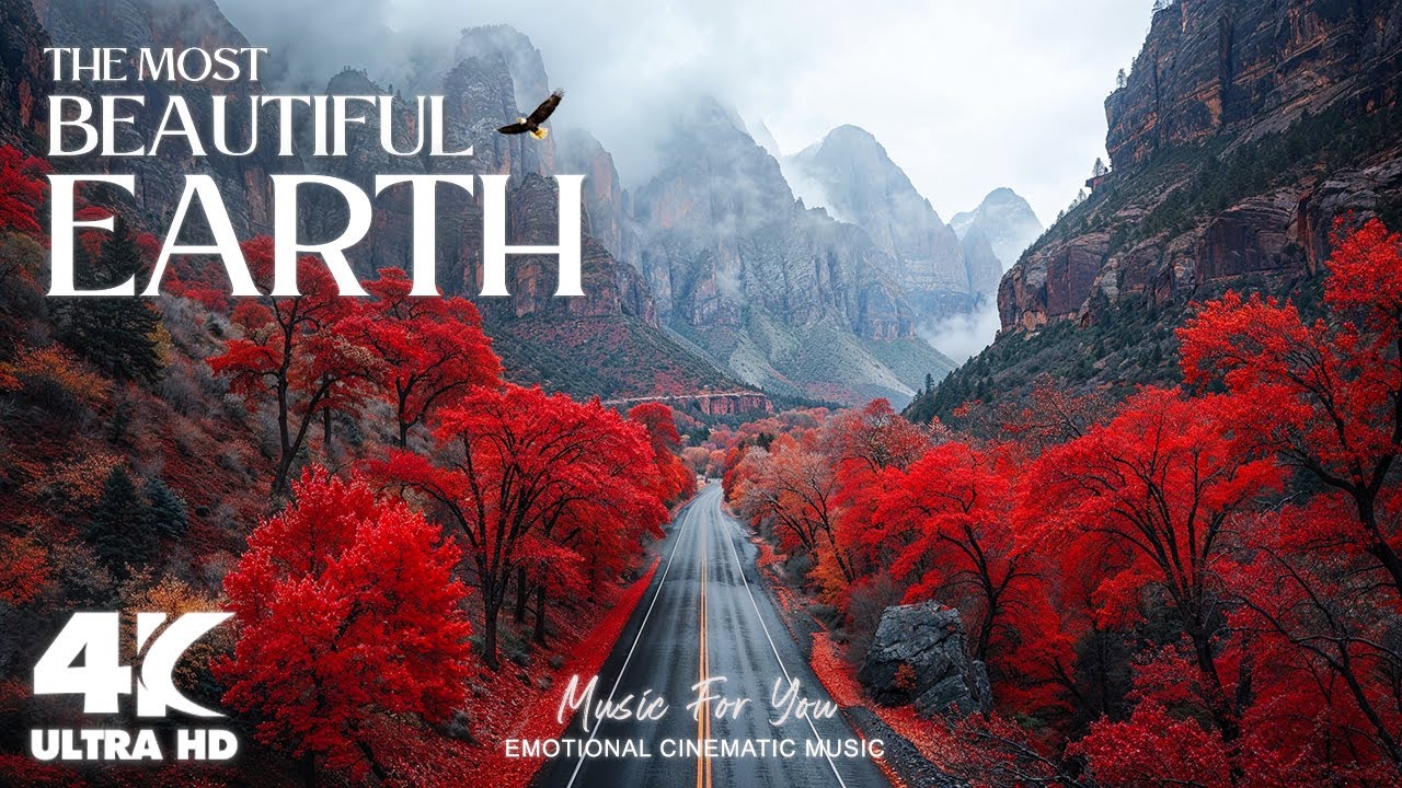 The Most BEAUTIFUL Earth Video in 4K HDR 60 FPS - YouTube