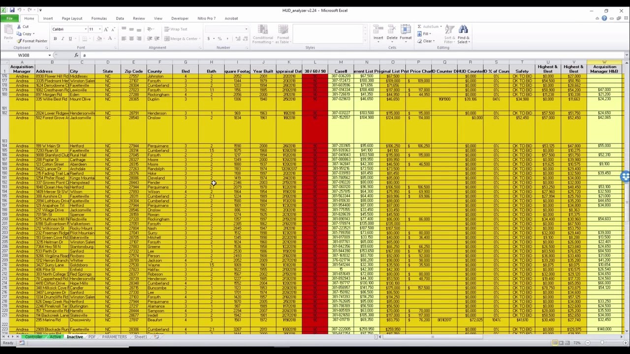 Becoming a HUD Master: My Personal Spreadsheet - YouTube