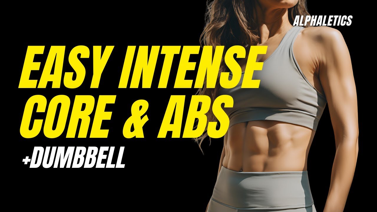 Day 29: 10 Minute Easy Intense Core & Abs Dumbbell Workout for ...
