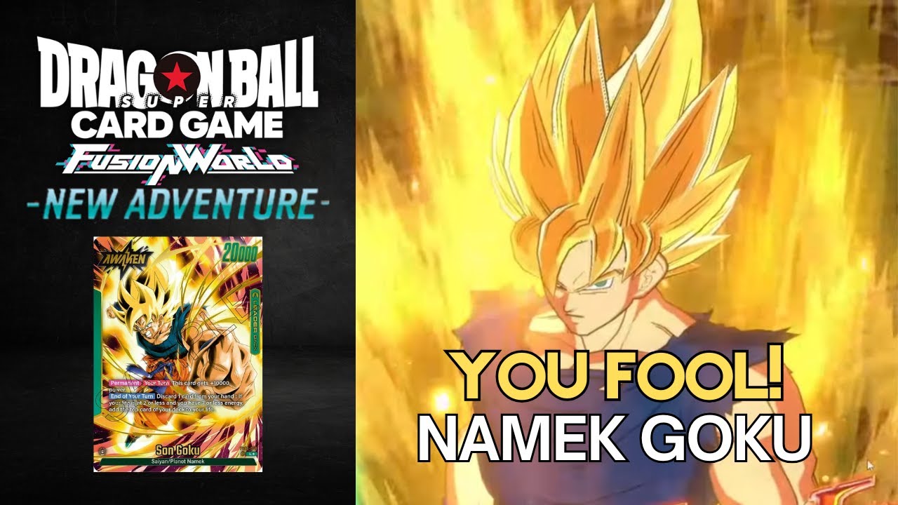 YOU FOOL! - Namek Goku (NamekKu) vs Vegito Aggro - 【Dragon Ball Super ...