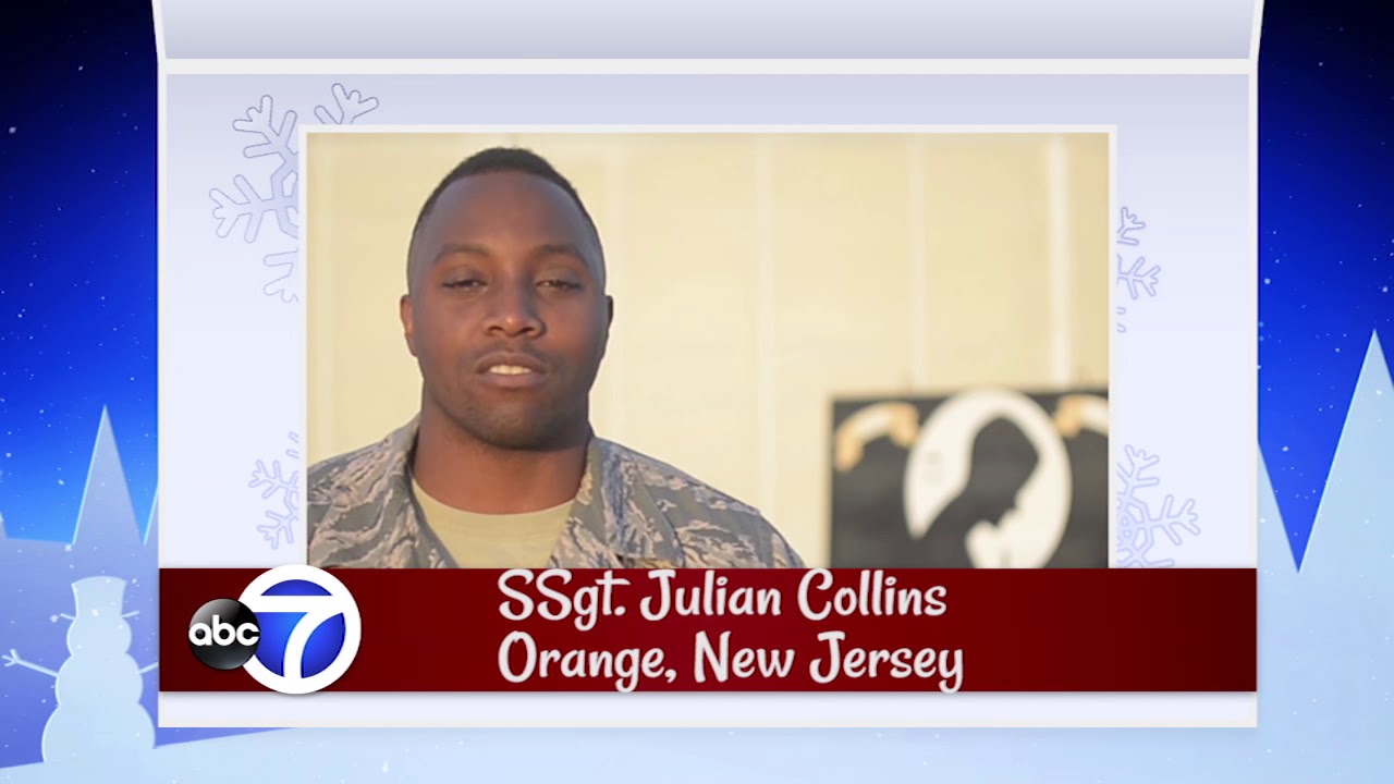 Seasons Greetings from Ssgt. Julian Collins - YouTube