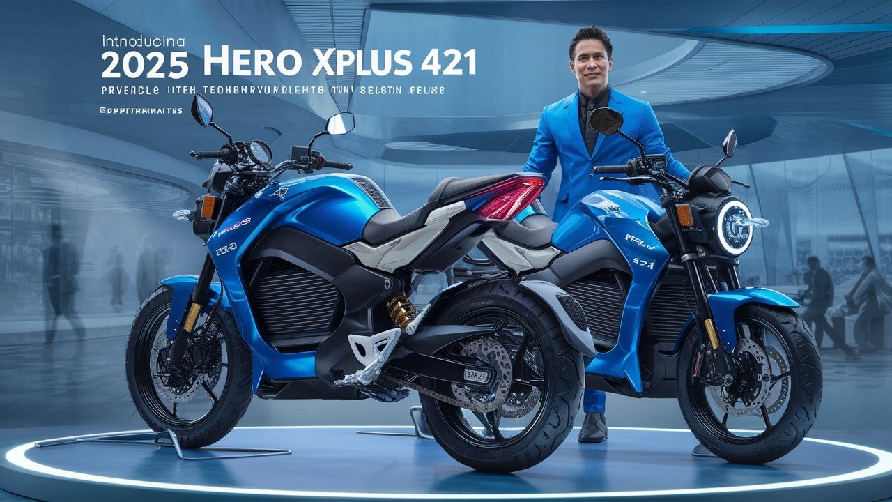 2025 Hero Xplus 421 – Ultimate Adventure Bike Review! 🏍️💥 - YouTube