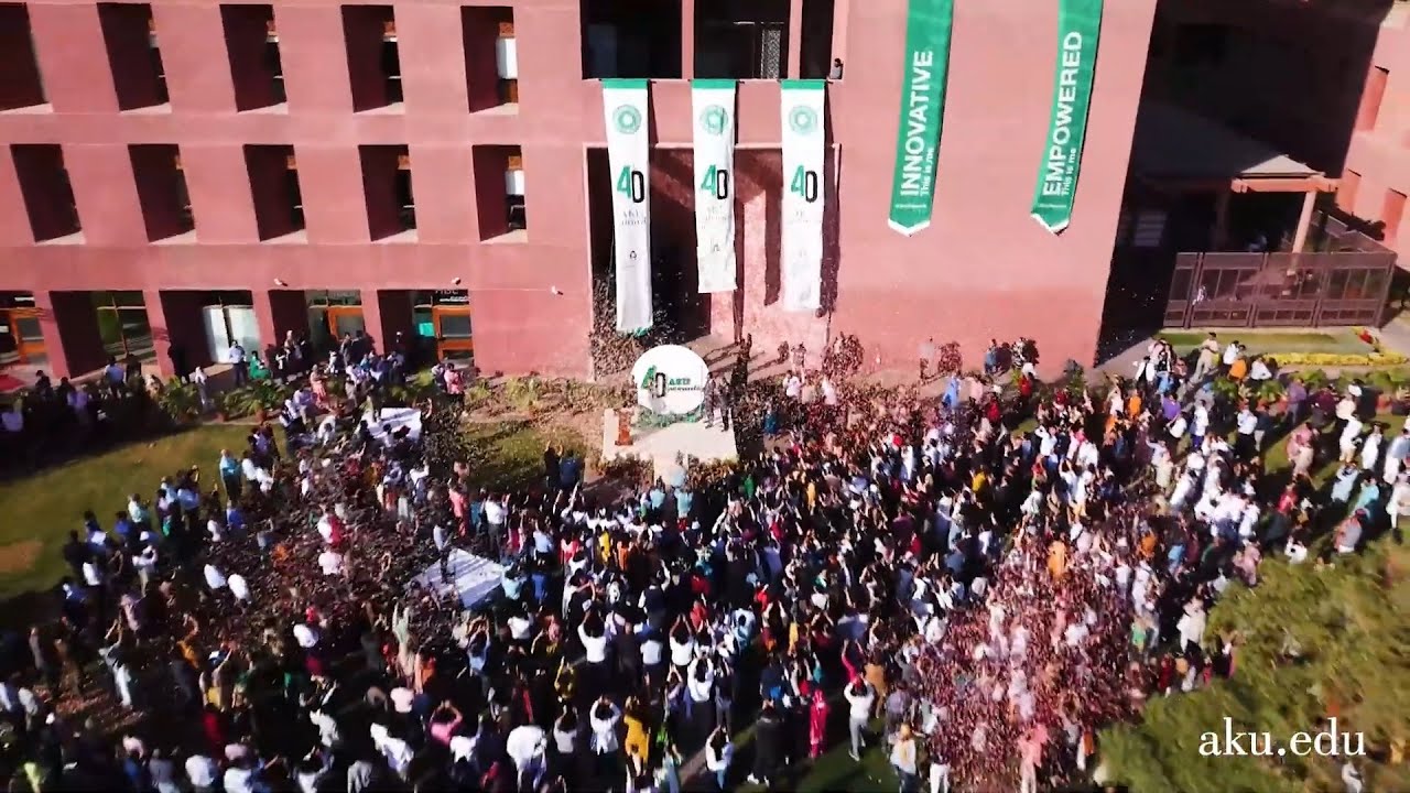 Highlights from AKU's 40th anniversary identity unveiling events - YouTube
