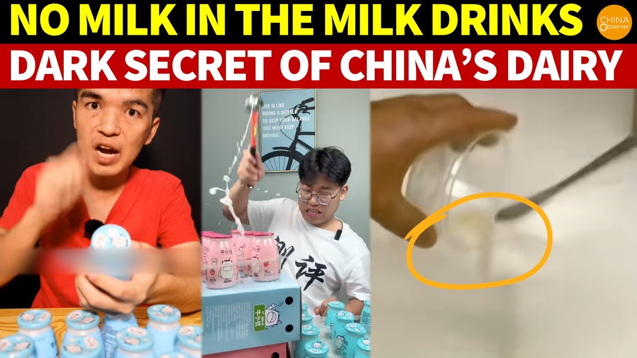 Rampant Fake Milk and Yogurt, Containing 19 Toxins, Yet China’s Largest ...