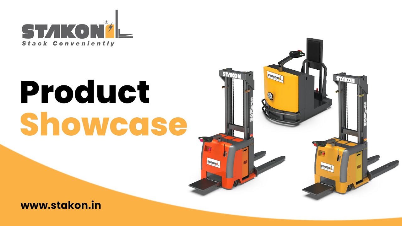 Stakon Product Showcase - Electric Pallet Stackers for Warehouses ...