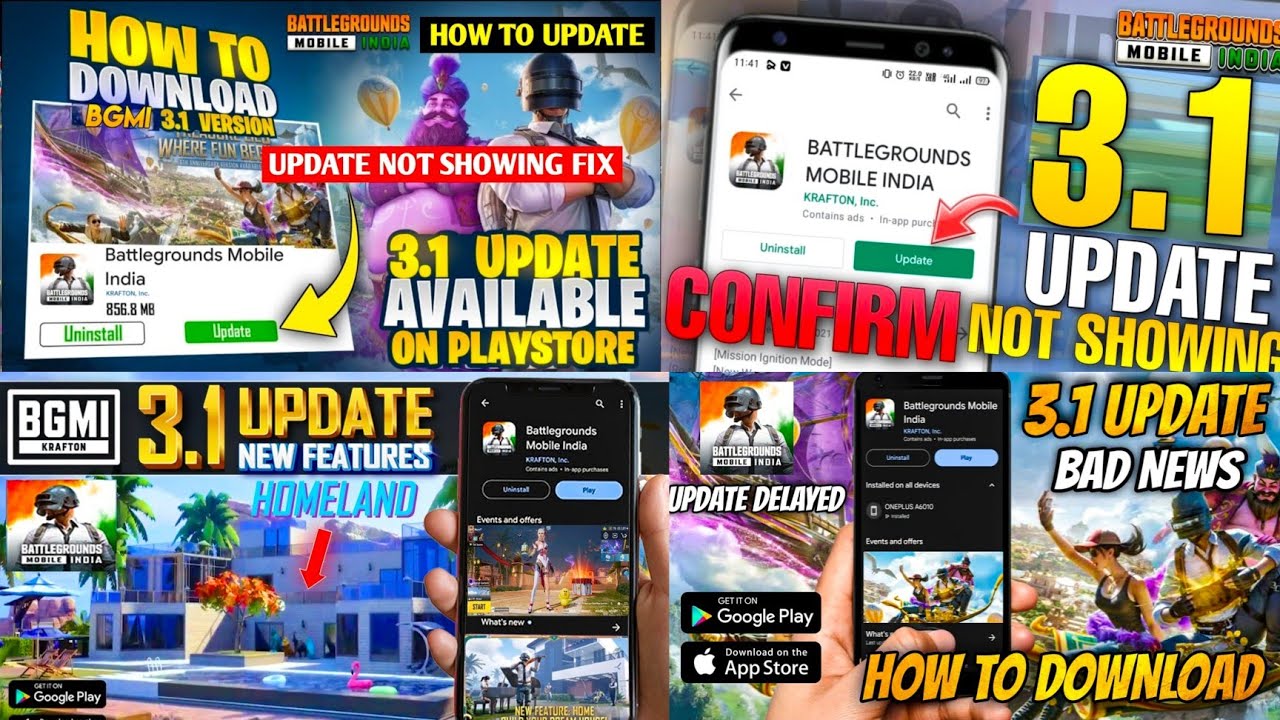 How To Downlod BGMI 3.1 Update | BGMI 3.1 Update Big Changes | BGMI 3.1 ...