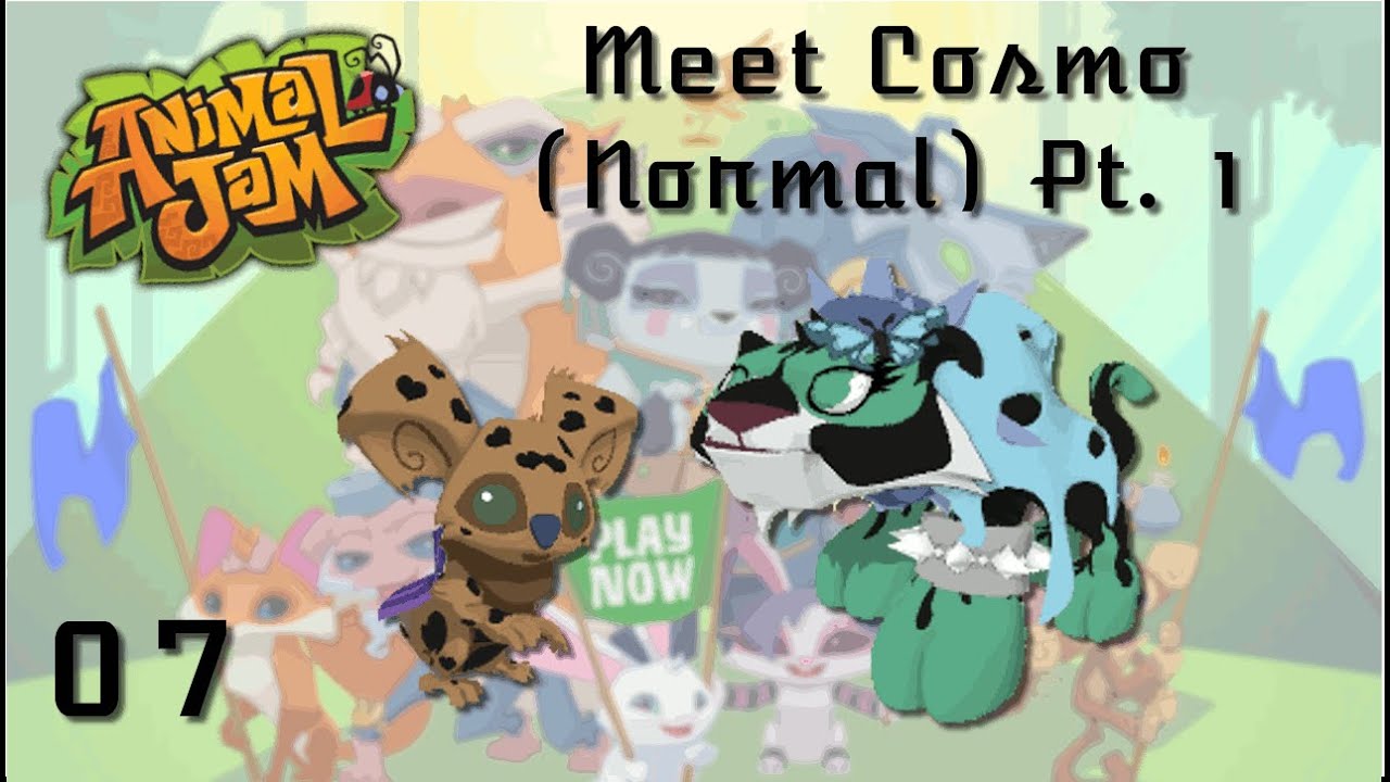 Let's Play - Animal Jam 007: Meet Cosmo (Normal) Part 1 - YouTube