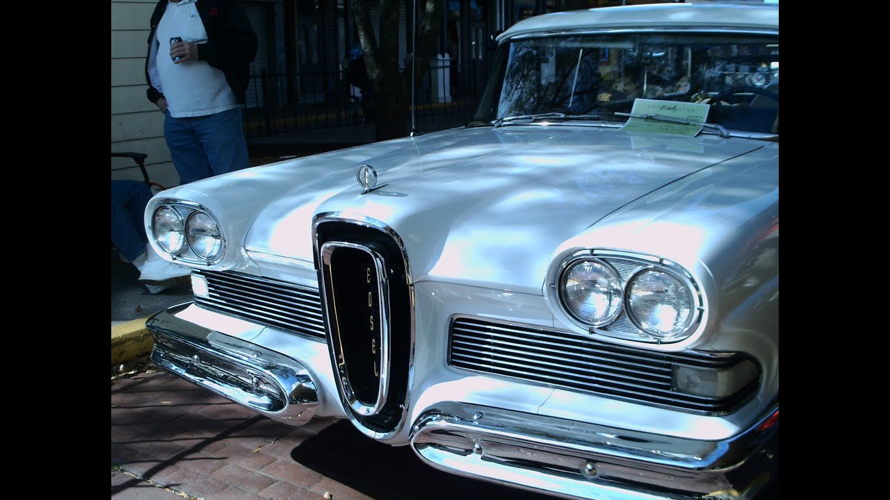 1958 Edsel Roundup Two Door Stationwagon WhtGray OldTown030213 - YouTube