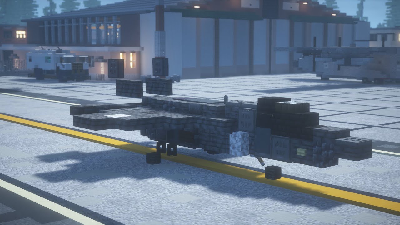 Minecraft: How to build a F-35 in Minecraft | Minecraft F-35 Jet ...