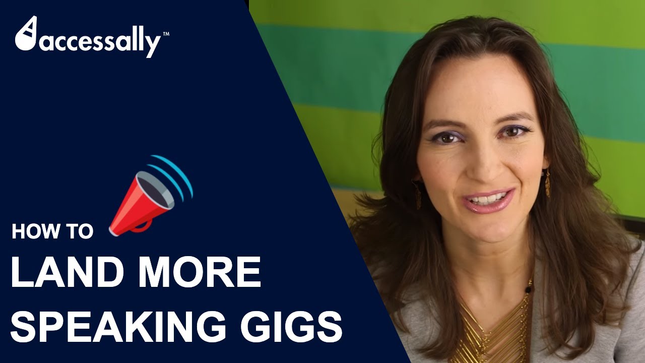 How to Land More Speaking Gigs - YouTube
