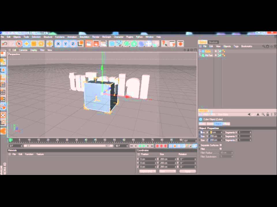 how to make falling cubes intro - YouTube