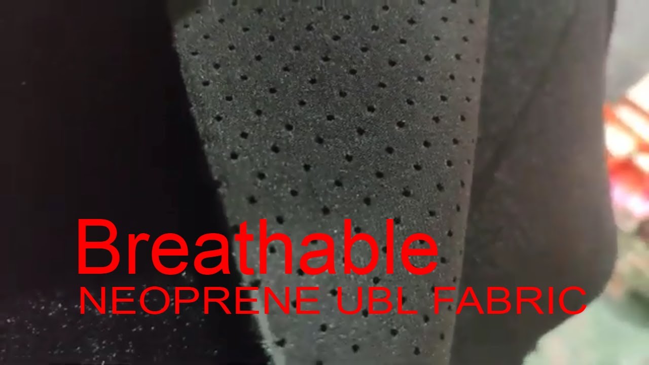 Breathable neoprene UBL fabric sheets for medical or sports braces ...