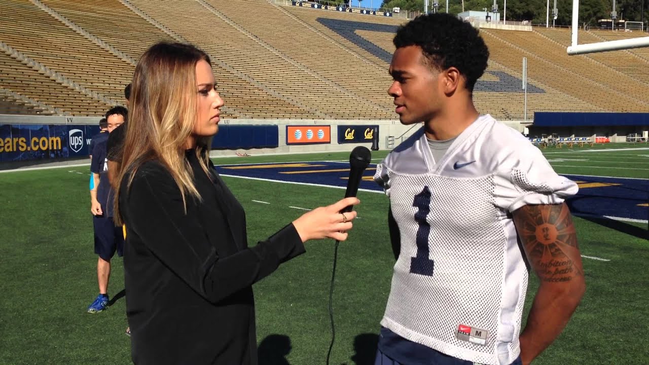 Sportswatch.com's Ashley Roe talks with Cal wide receiver Bryce Treggs ...