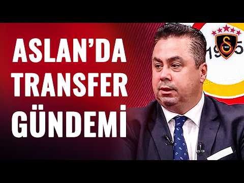 Galatasaray'ın Transfer Listesinde Hangi İsimler Var? Serhan Türk Canlı Yayında Tek Tek Açıkladı!