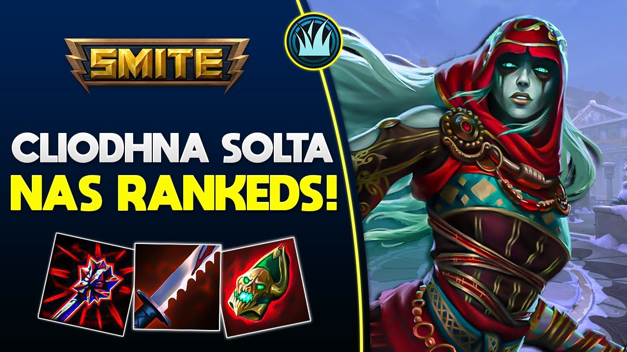 Ela solta nas RANKEDS faz um ESTRAGO! CLIODHNA JUNGLER - ⚡ Smite BR ...