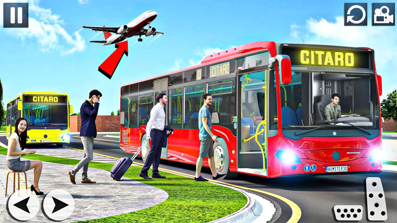 bus simulator gameplay - YouTube