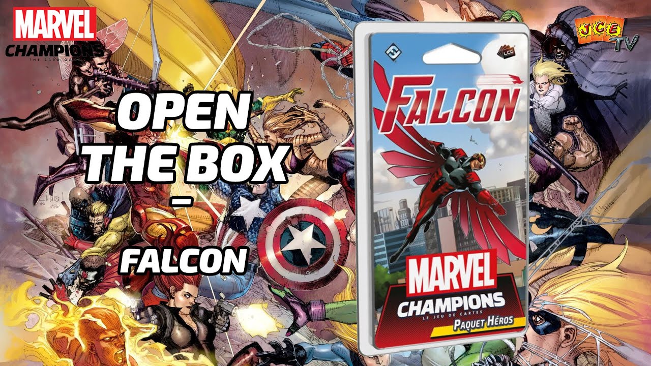 [Open the box] Falcon [Marvel Champions JCE TV] - YouTube