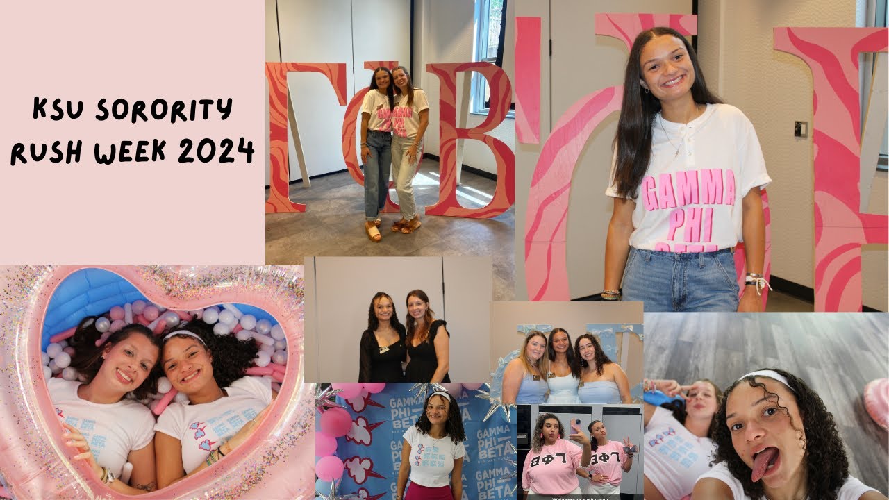 ksu sorority rush week - YouTube