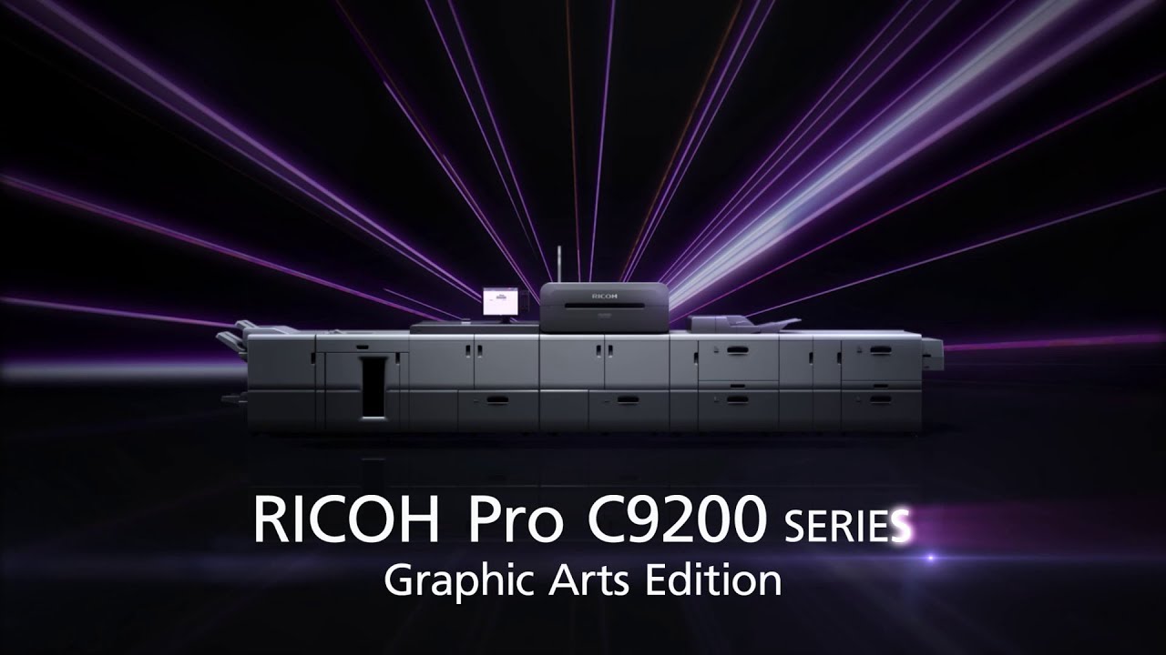Ricoh Pro C9200 Graphic Arts Edition | Ricoh - YouTube