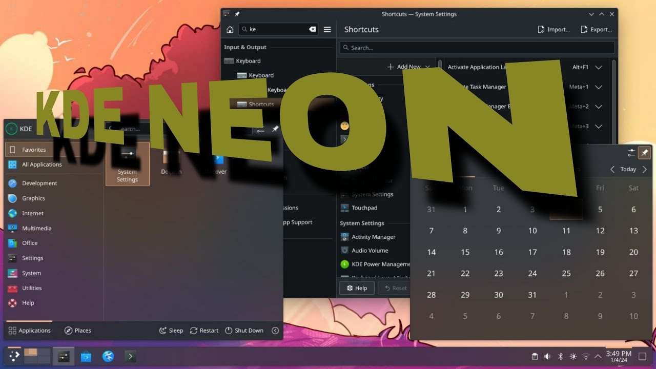 Kde Neon 6 - YouTube
