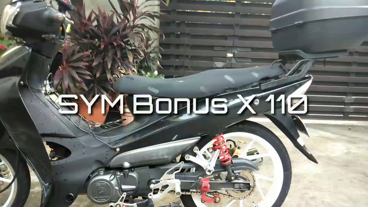 SYM Bonus X 110cc - YouTube