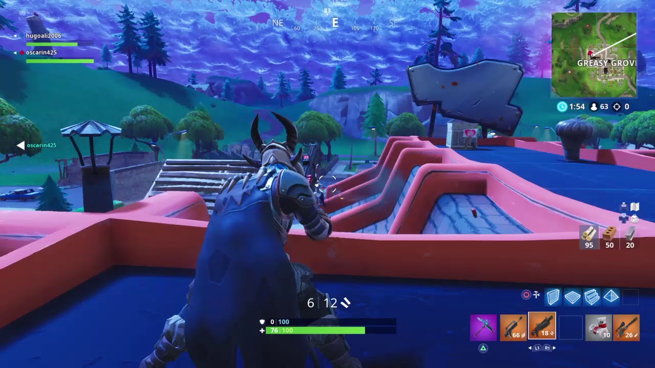 Fortnite killed a skull trooper - YouTube