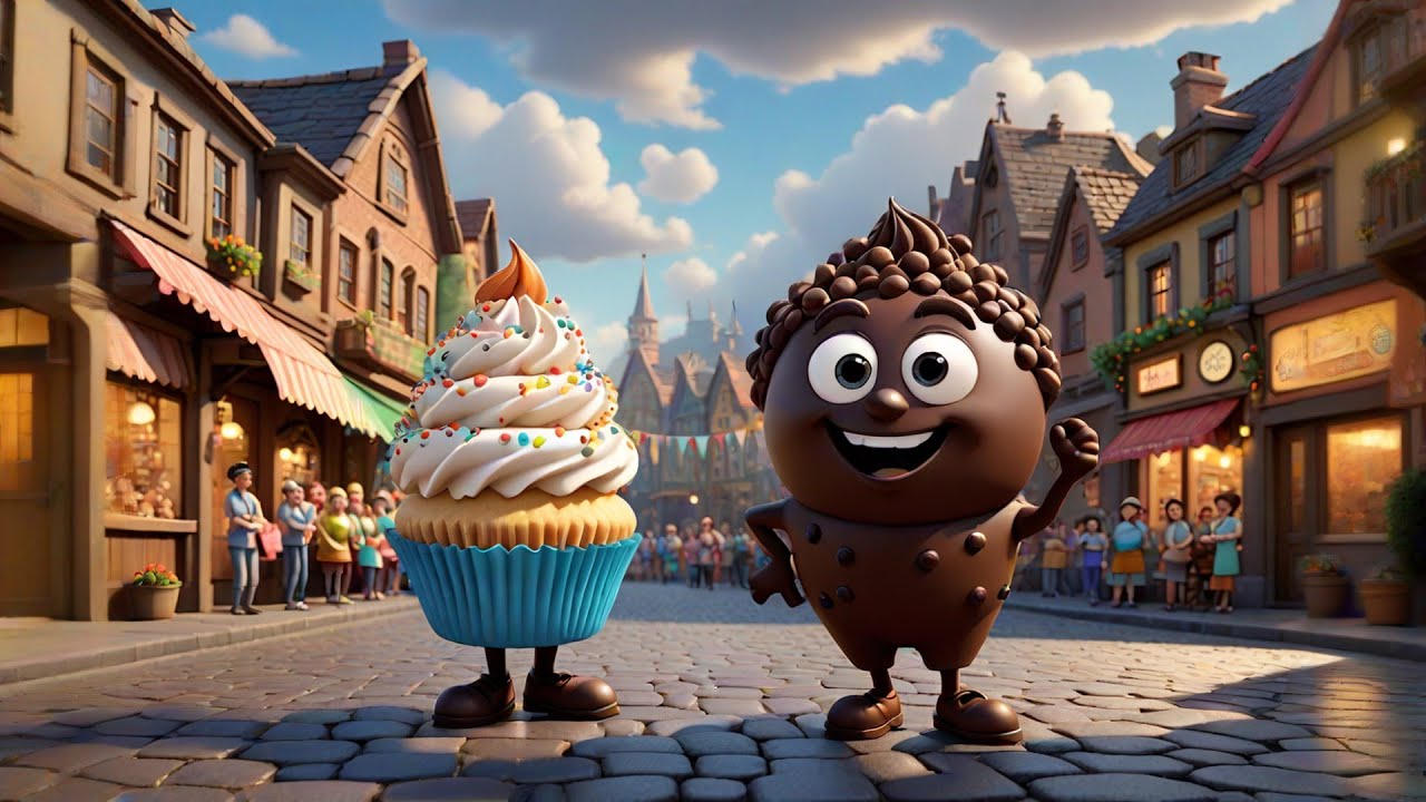 The Singing Cupcake Parade | Fun Kids Song | Nursery Rhyme Adventure ...