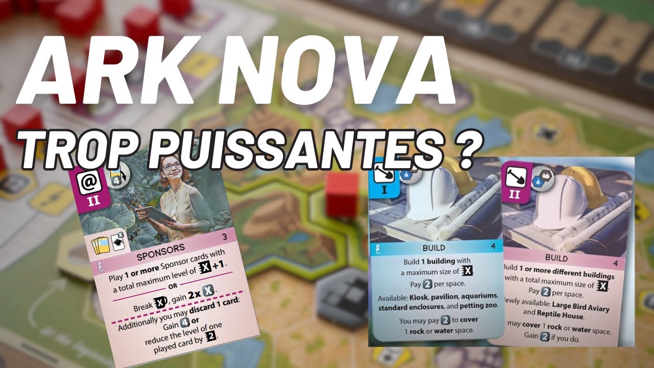 ARK NOVA | Les meilleures cartes action - YouTube